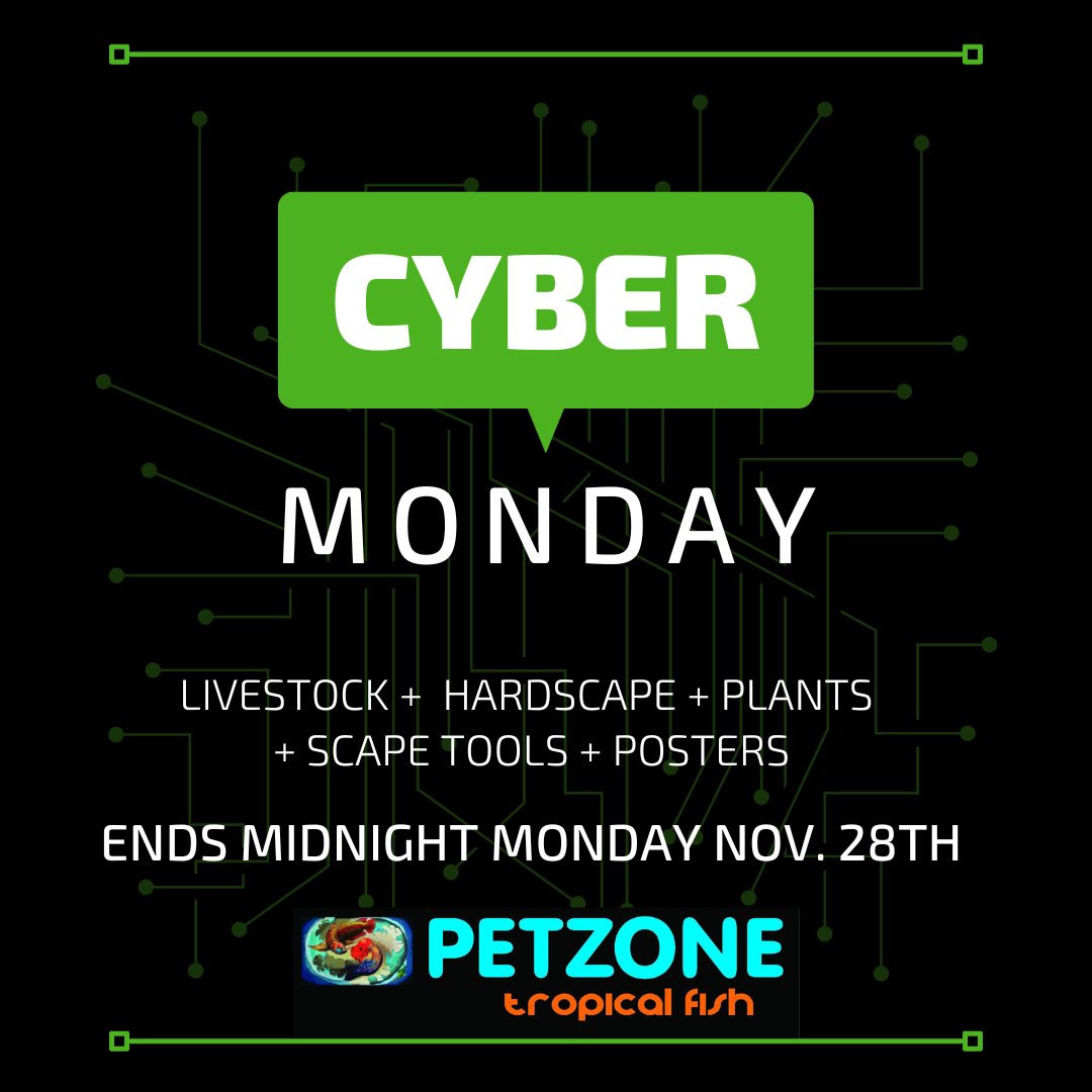 Cyber Monday Deals NOW LIVE Here At Pet Zone SD - Pet Zone Tropical ...
