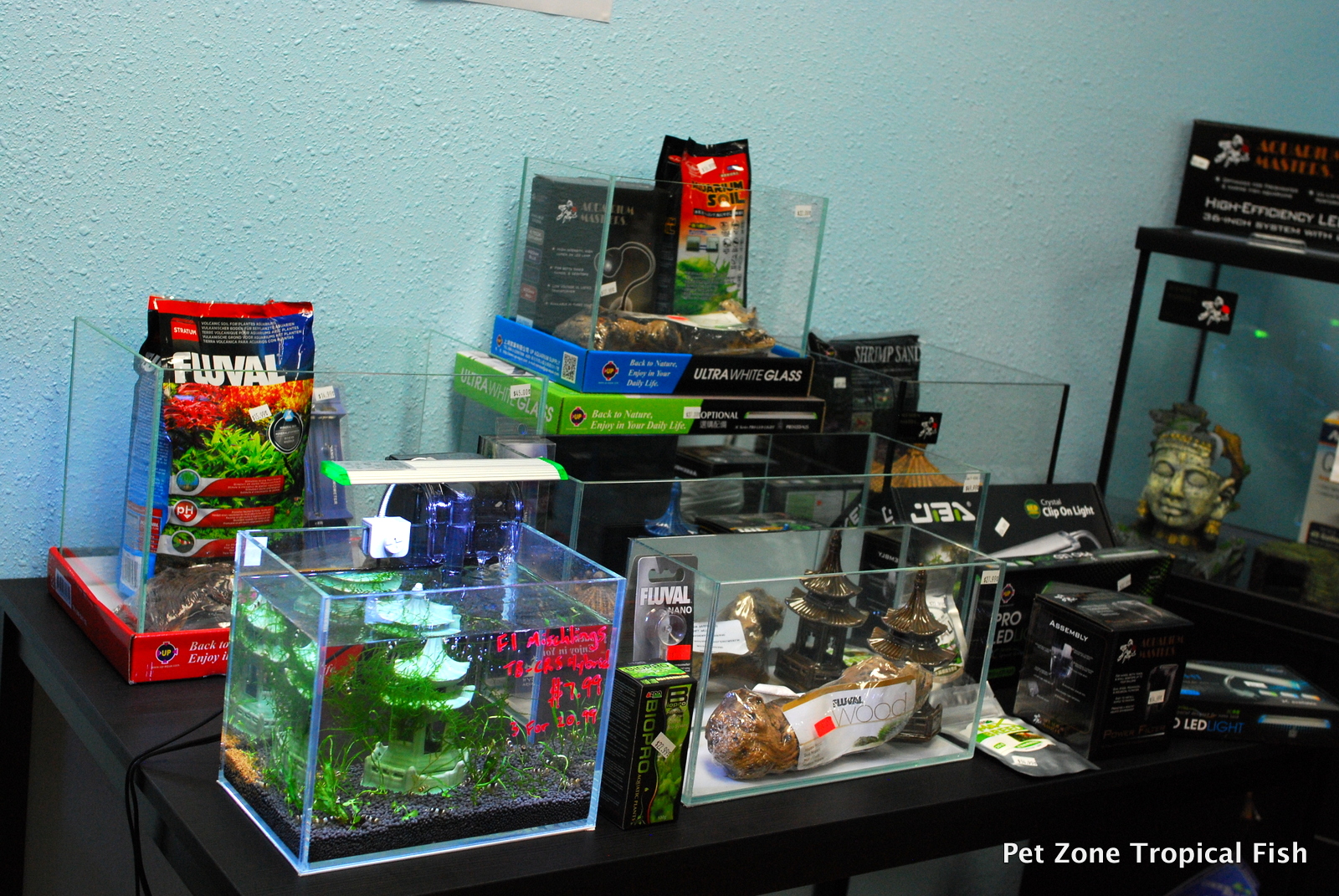 New Arrivals of Rimless Nano Tanks & Nano Aquarium Accessories ...