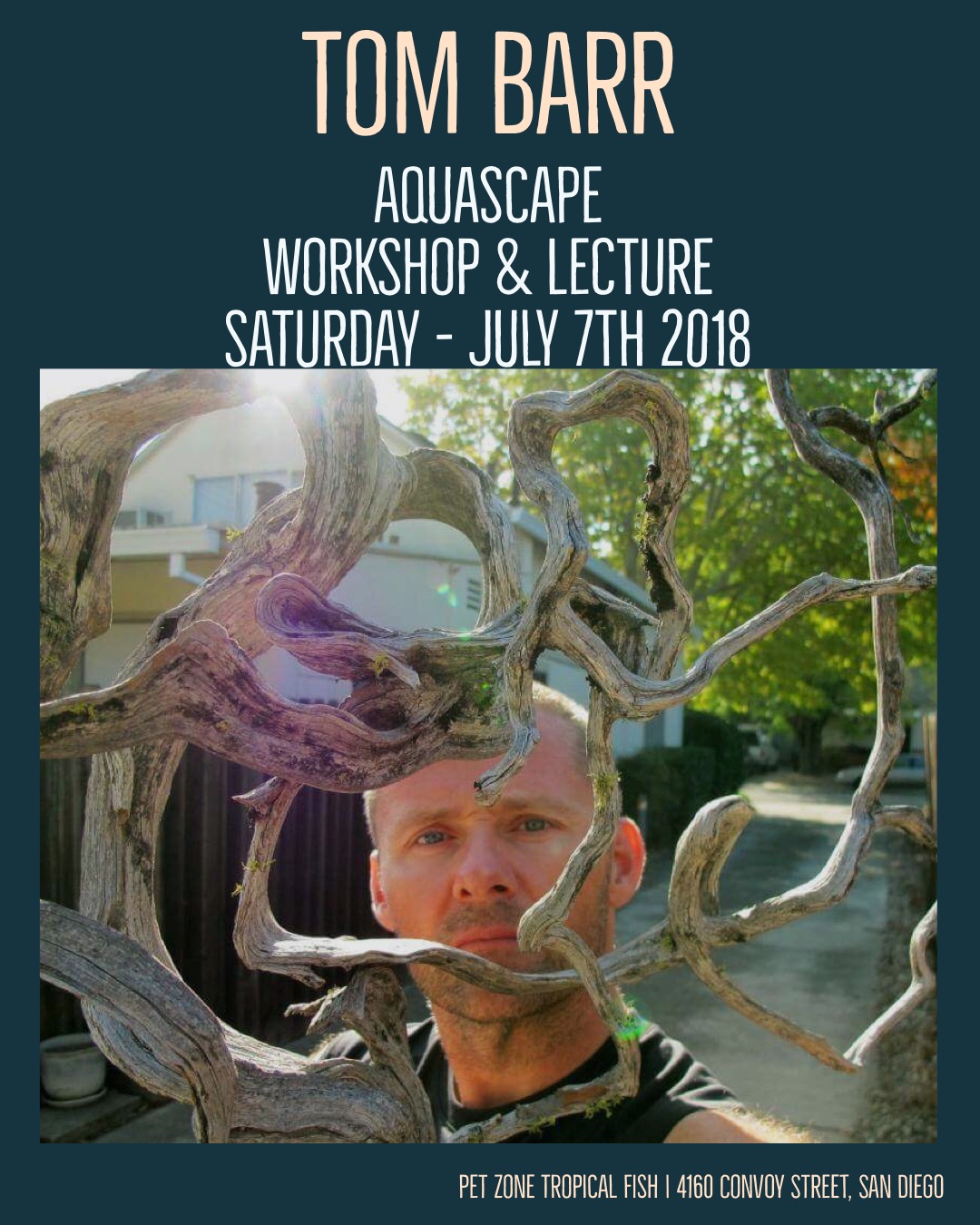 Guest Speaker Tom Barr: Aquascape Lecture & Workshop At Pet Zone ...