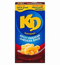 Kraft Dinner Spicy Cheddar Macaroni 156gr(12 JAN 23) - Viva Mexico Products
