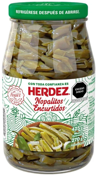 Nopalitos Curtidos 425gr