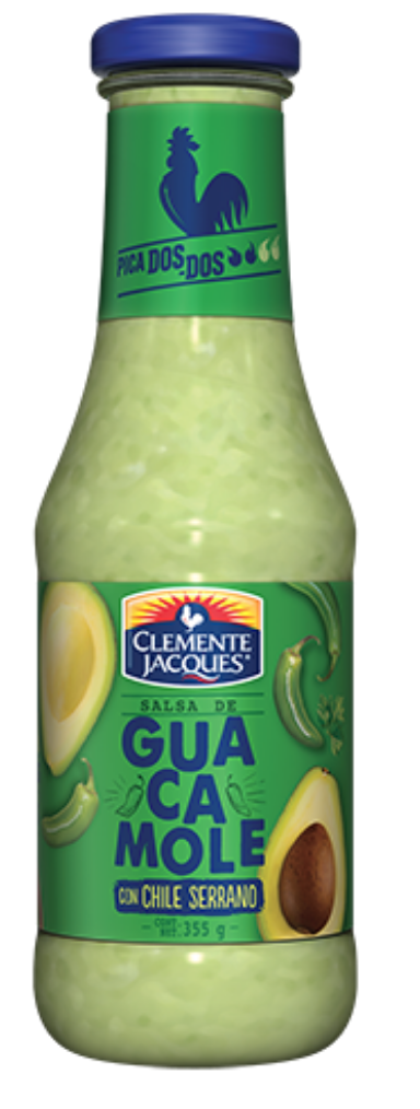 Salsa Guacamole with Serrano chillies