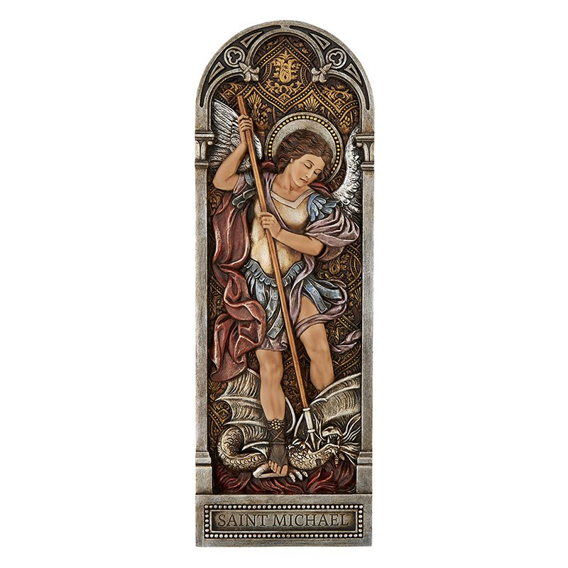 St. Michael the Archangel Wall Plaque - [Consumer]Autom