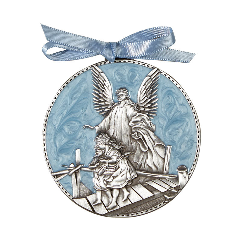 Blue Guardian Angel Crib Medal - [Consumer]Autom