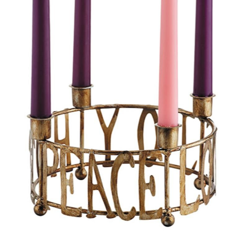 Hope Peace Joy Love Advent Wreath - [Consumer]Autom