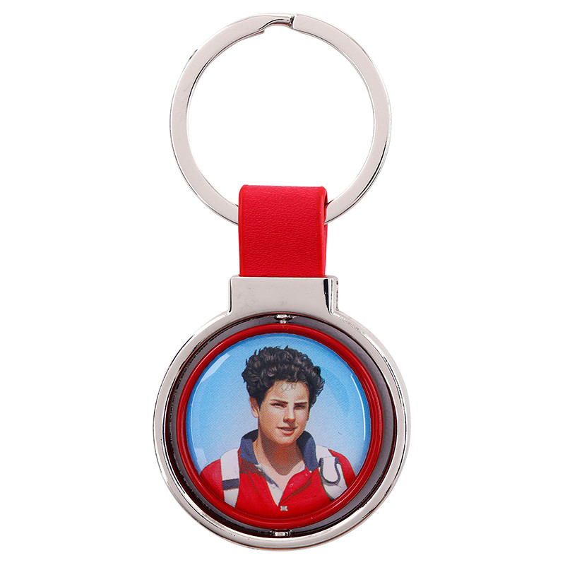 St. Carlo Acutis/Close to Jesus Rotating Key Chain - 6/pk - [Consumer]Autom