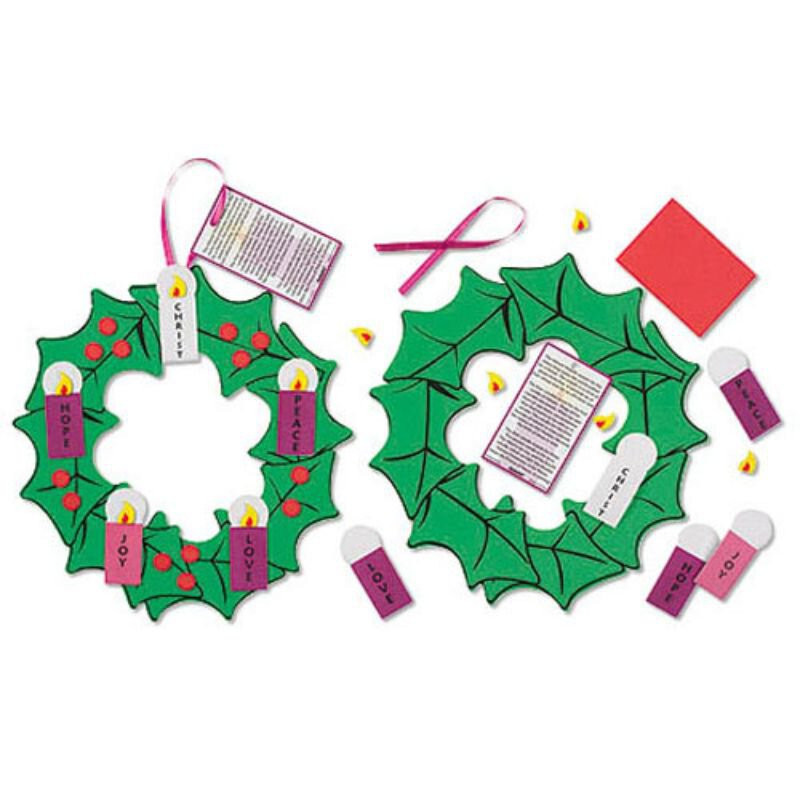 Hanging Advent Wreath Craft Kit - [Consumer]Autom