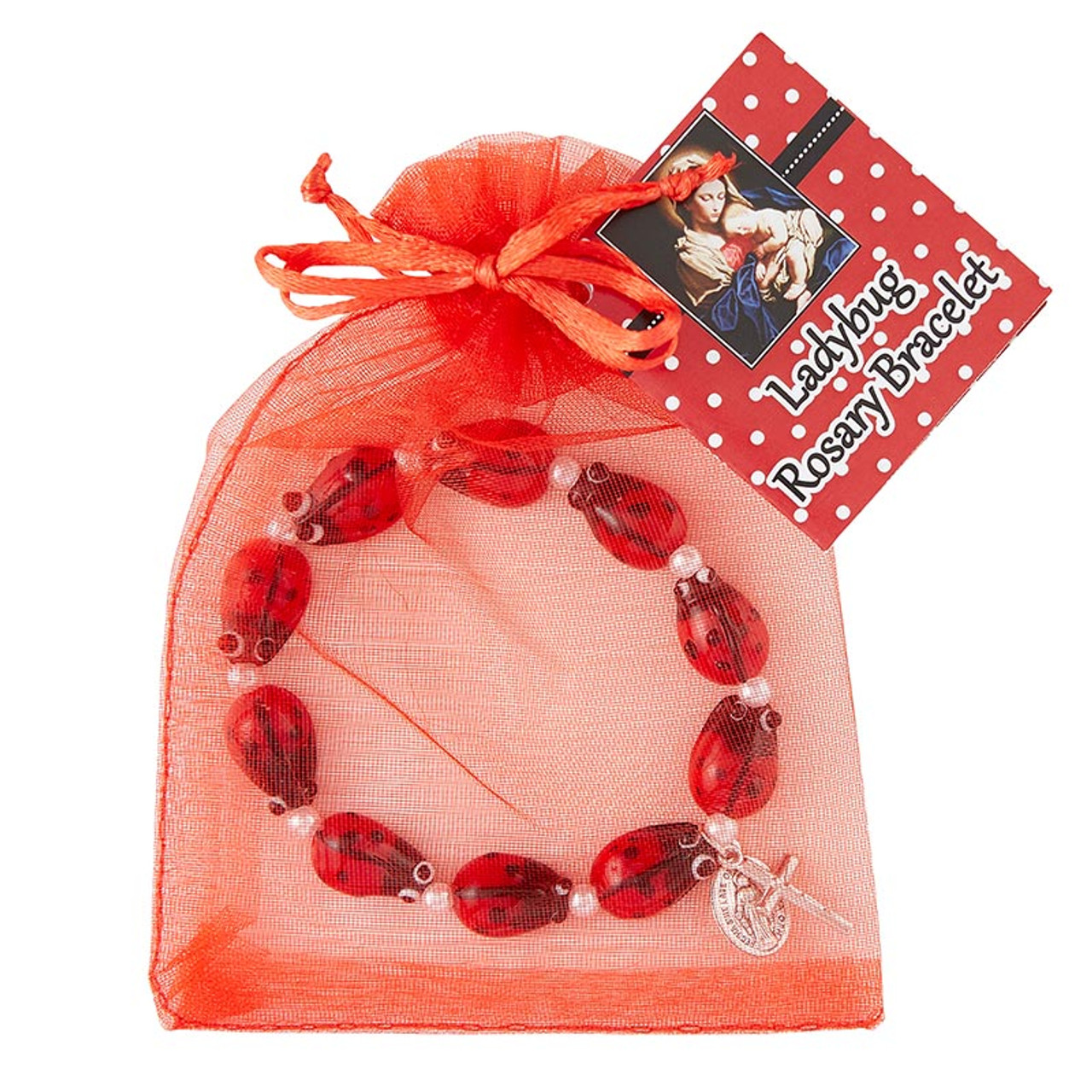 Ladybug Rosary Bracelet 6pk Consumer Autom