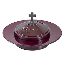 Plastic Communion Ware - Stacking Bread Plate Cover