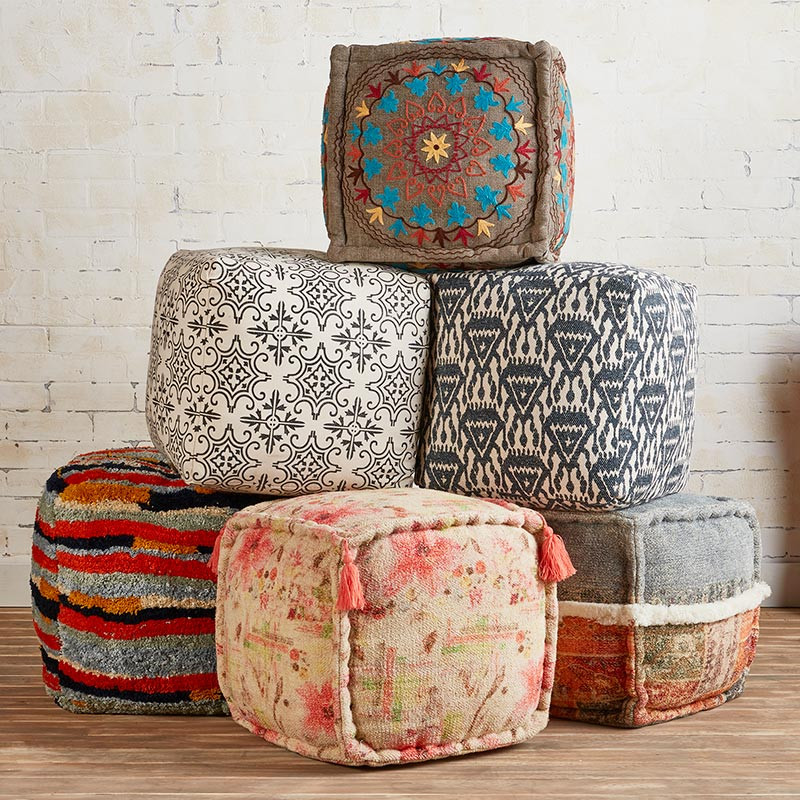 Tufted Pouf
