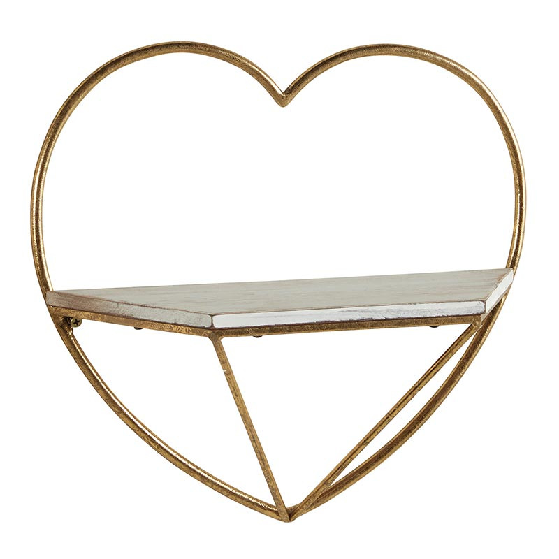 Heart Wall Shelf