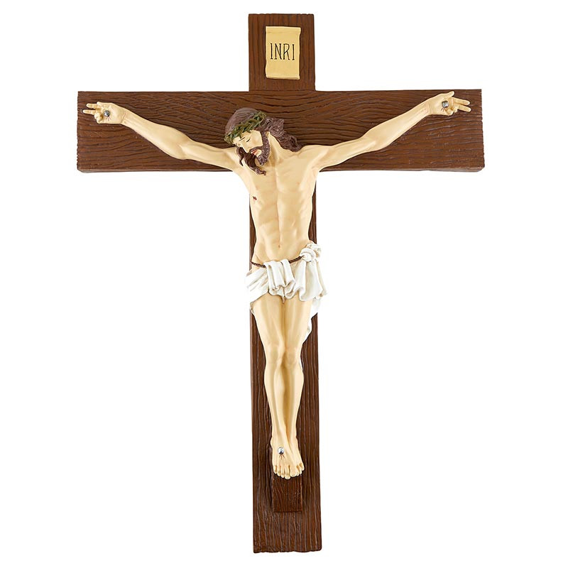 30" Traditional Wall Crucifix - [Consumer]Autom