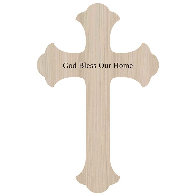 God Bless Our Home Wall Cross