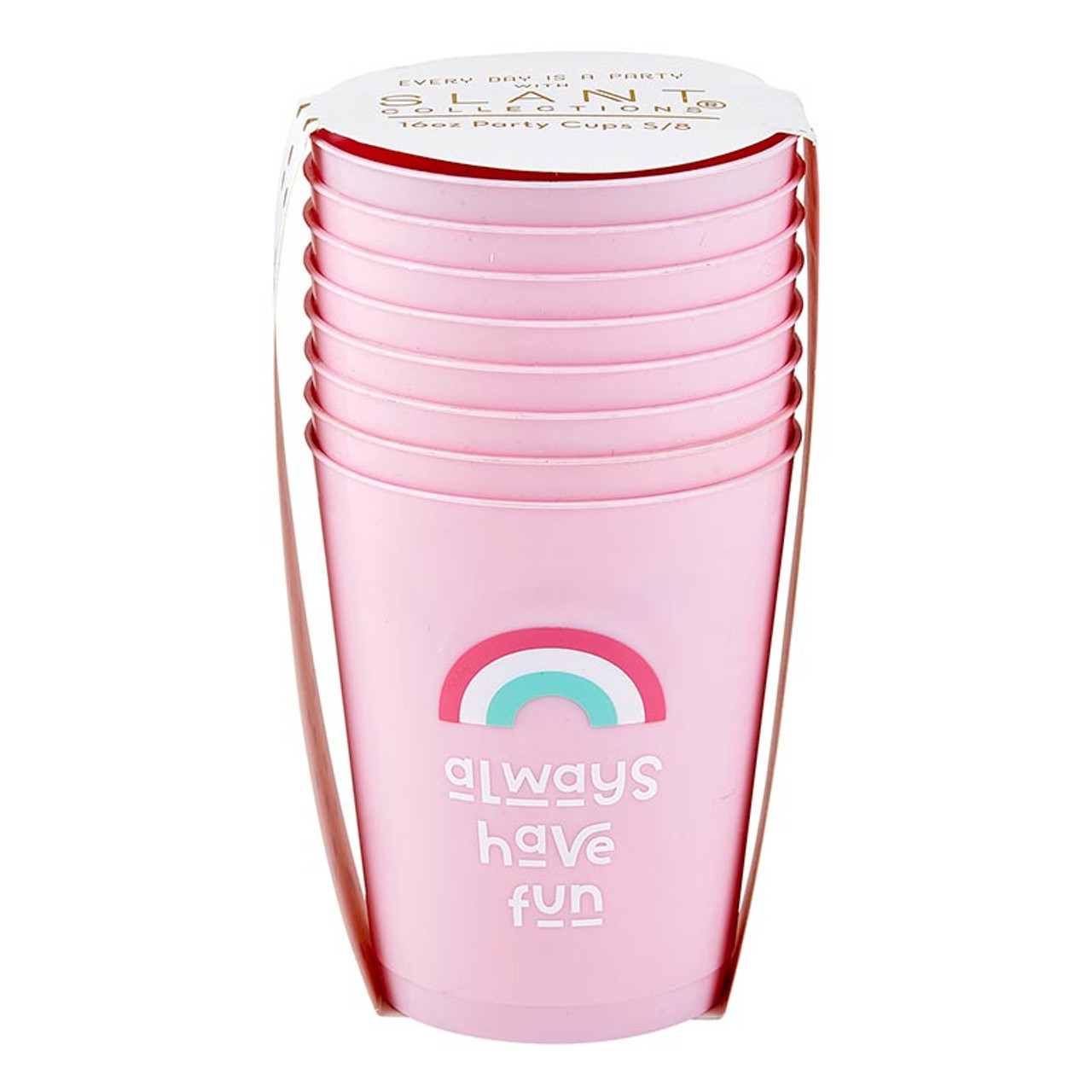 Cocktail Party Cups - Always Have Fun - 8ct