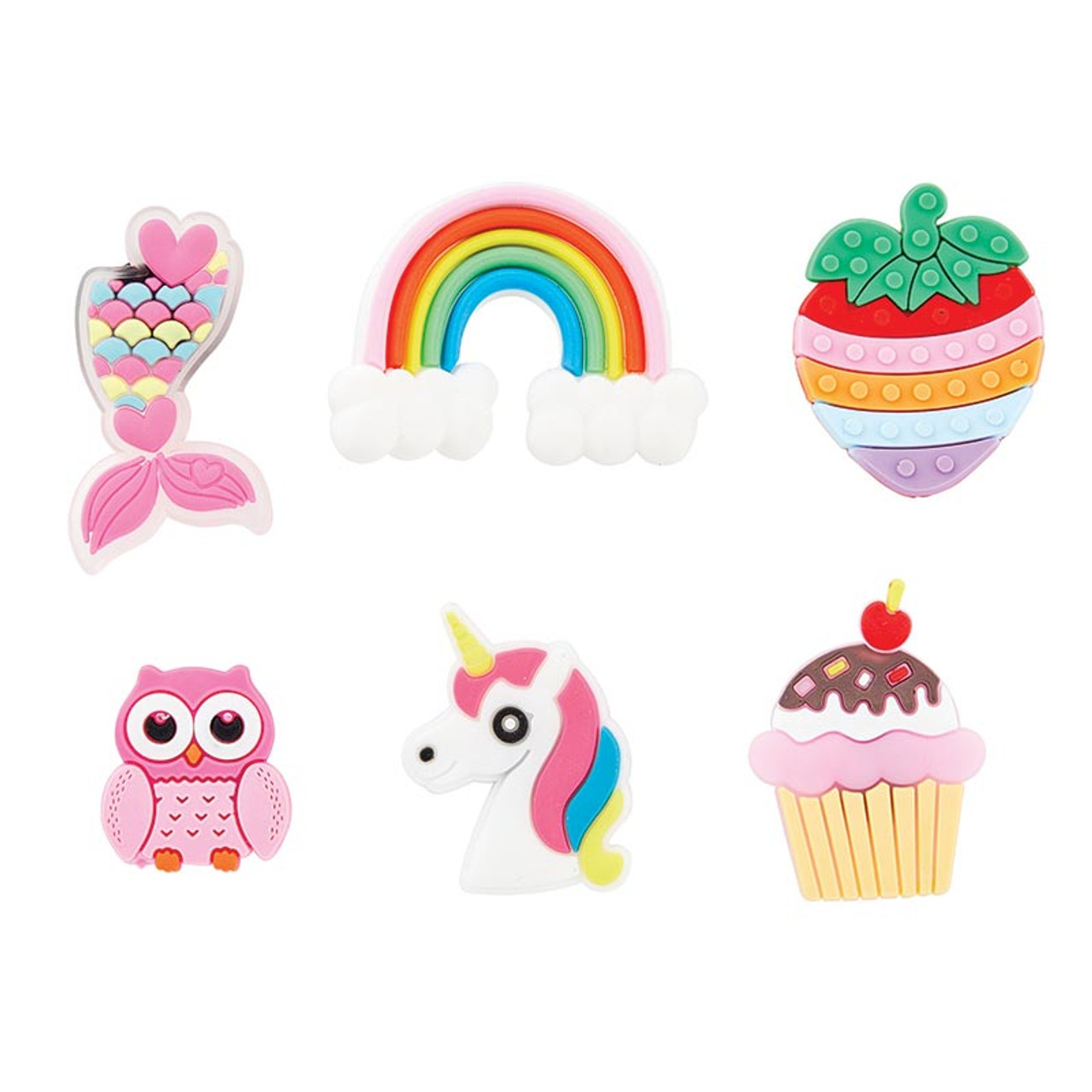 Shoe Charms - Assorted Rubber