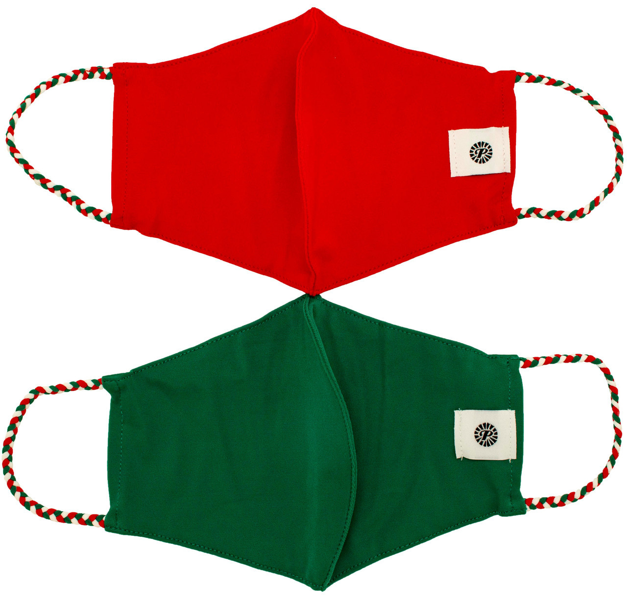 Pom Masks - Holiday Candy Canes - 2/pk