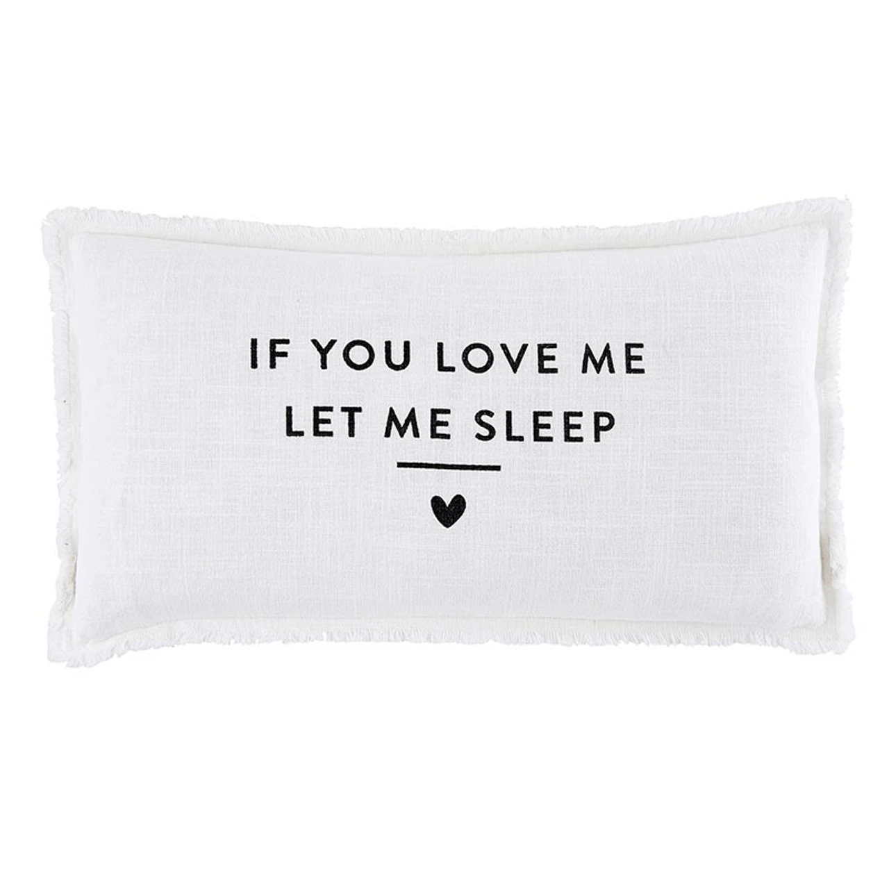 Lumbar Pillowcase - Let Me Sleep