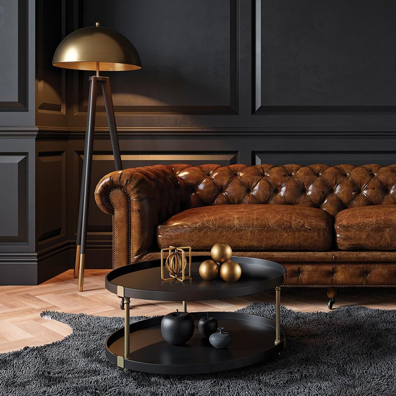 Square Orb Decor