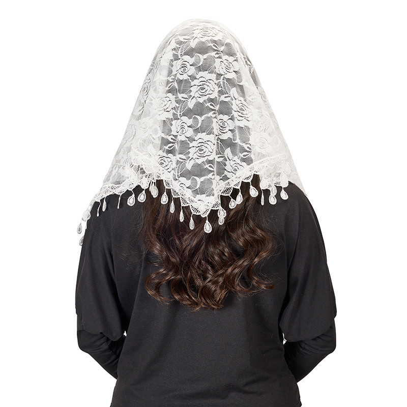 White Tears of Mary Chapel Veil - 2/pk - [Consumer]Autom