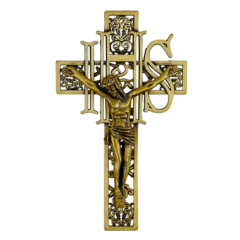 IHS Wall Crucifix - [Consumer]Autom