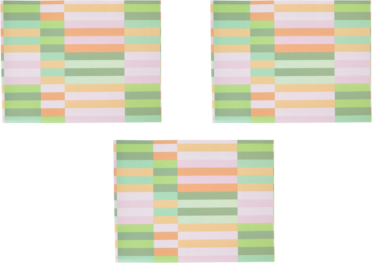 Wrapping Paper Sheet - Modern Striped 3pk