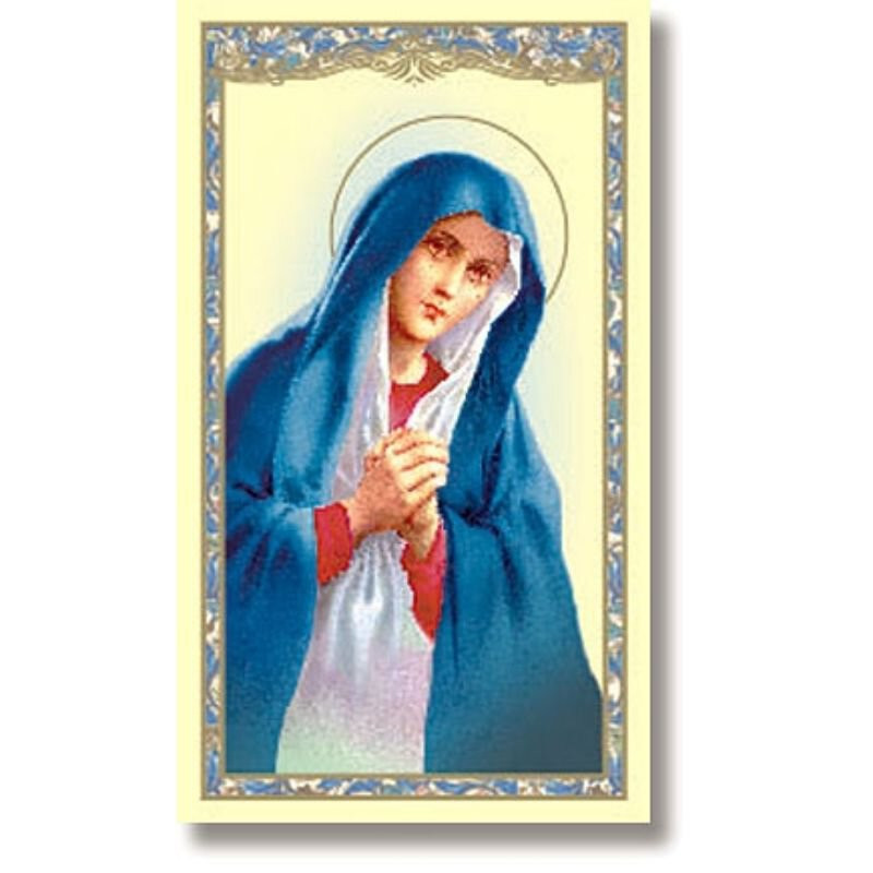 Pro Life Holy Card - 100/pk - [Consumer]Autom