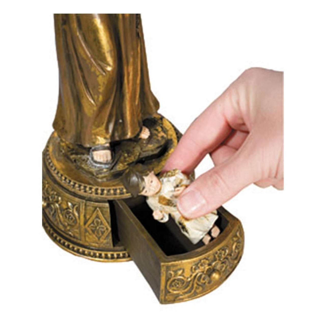 10-1/2" St. Anthony with Jesus Statue - [Consumer]Autom