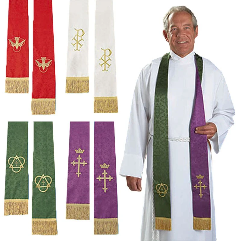 Jacquard Reversible Stole - Set of 2 - [Consumer]Autom