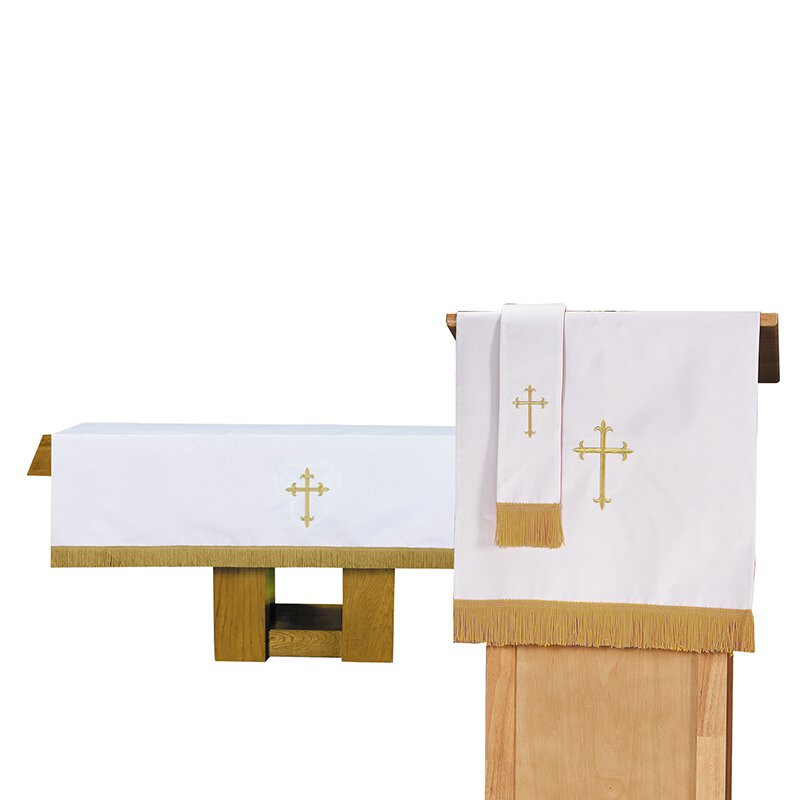 Red/White Reversible Paraments - Set of 3 (D1288) - [Consumer]Autom