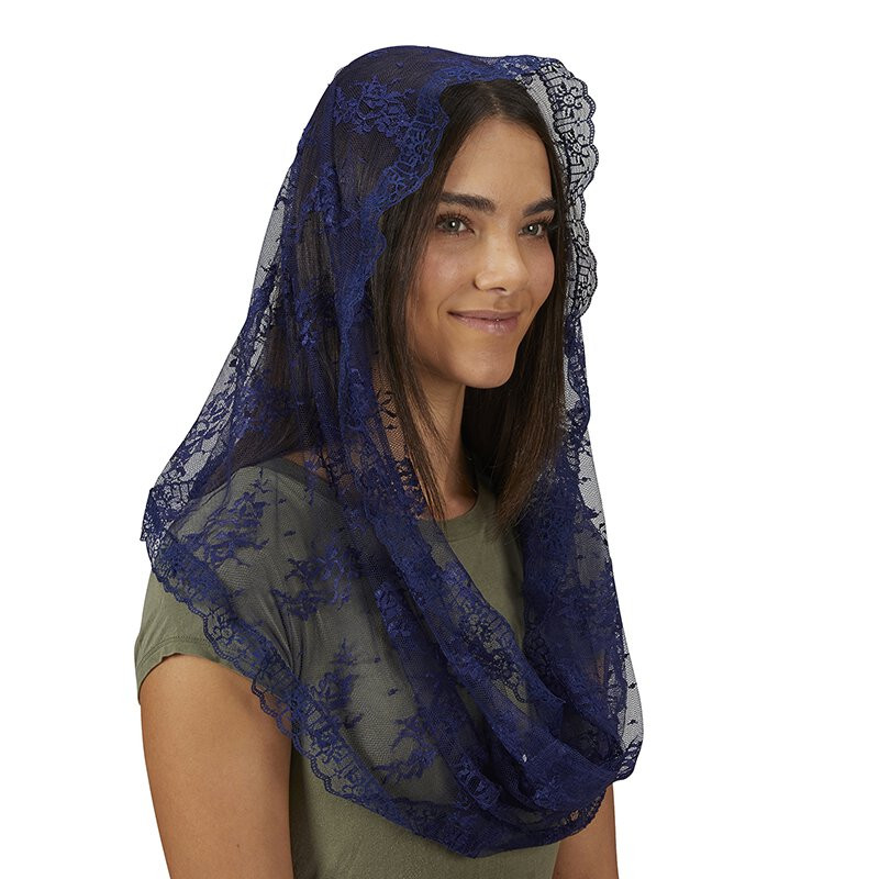 Blue Infinity Chapel Veil - 2/pk - [Consumer]Autom