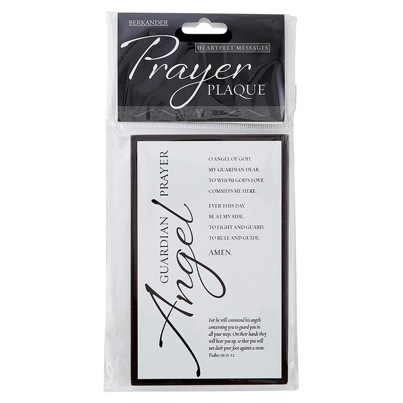 Prayer to the Guardian Angel Prayer Plaque - [Consumer]Autom