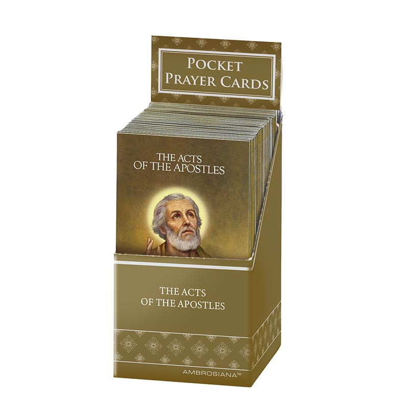 The Acts Of The Apostles Trifold Cards Display - 48/pk - [Consumer]Autom