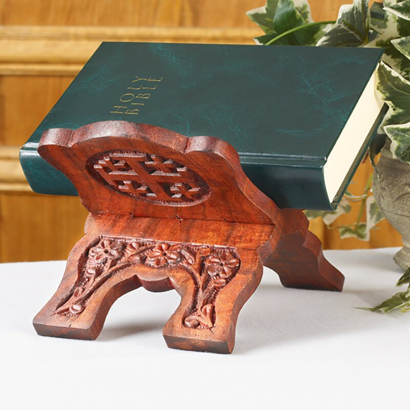 Rosewood Prayer Book Stand - [Consumer]Autom