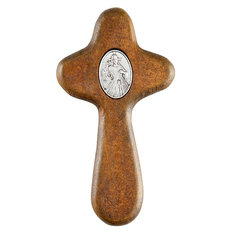 Divine Mercy Hand Held Prayer Cross - 10/pk - [Consumer]Autom