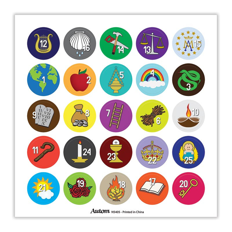 Celebrating Advent with the Jesse Tree Activity Card - 12/pk ...