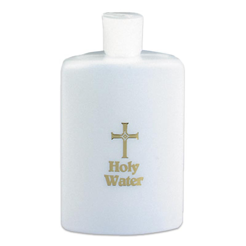 Cross Holy Water Bottle - 12/pk - [Consumer]Autom