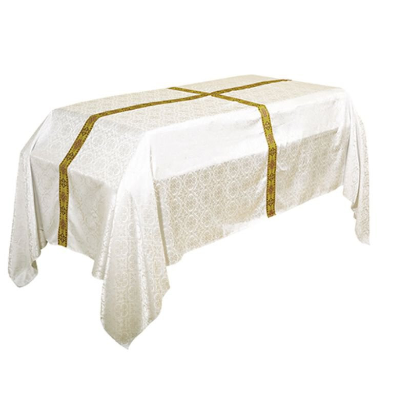 Avignon Collection Funeral Pall with Cross Embroidery (G1967) - Autom
