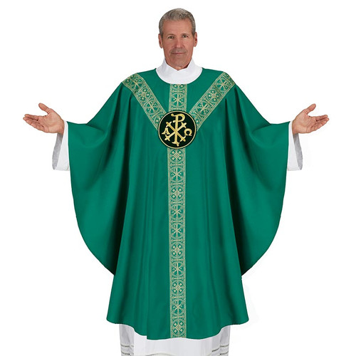 San Damiano Collection Semi Gothic Chasubles - Set of 4 - [Consumer]Autom