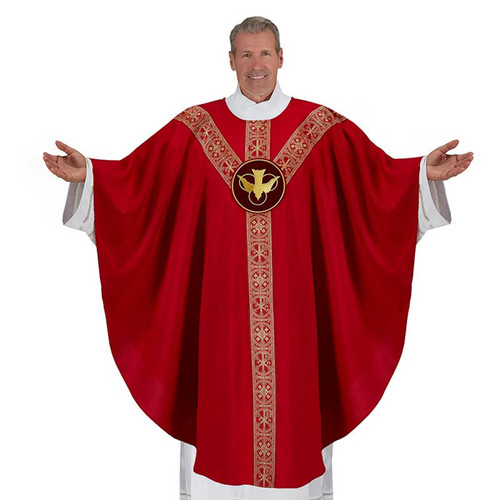 San Damiano Collection Semi Gothic Chasubles - Set of 4 - [Consumer]Autom