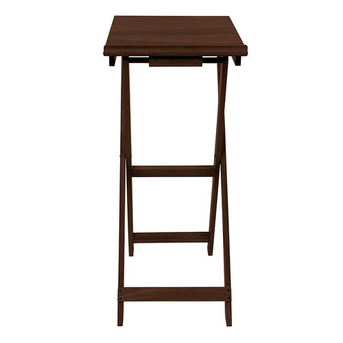 Walnut Finish Folding Portable Lectern - [Consumer]Autom