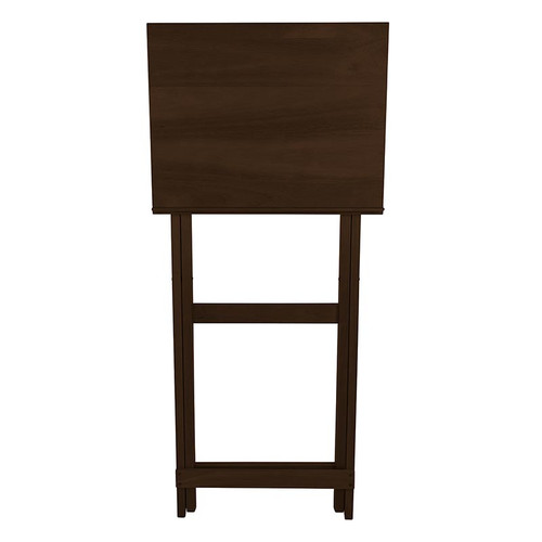 Walnut Finish Folding Portable Lectern - [Consumer]Autom