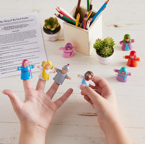 Easter Story Finger Puppet Kit - [Consumer]Autom