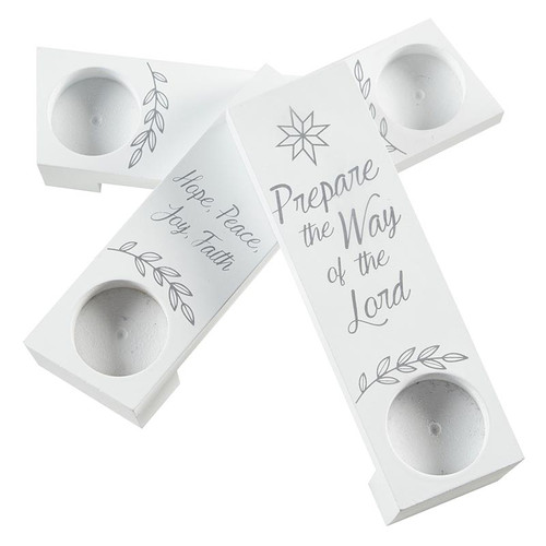 Living Advent Gifts of Christmas Folding Tea Light Advent Wreath ...