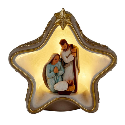 Star Nativity LED Lighted Figurine - [Consumer]Autom