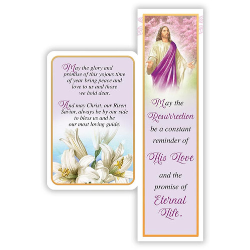 Jesus is Risen Easter Card with Keepsake Bookmark - [Consumer]Autom