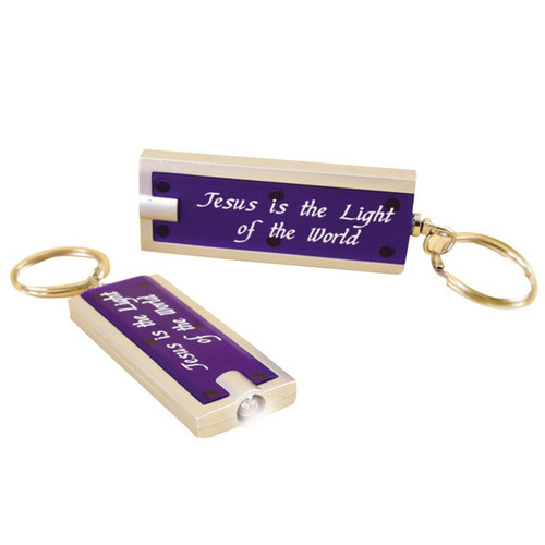 Jesus is the Light Flashlight Keychain - [Consumer]Autom