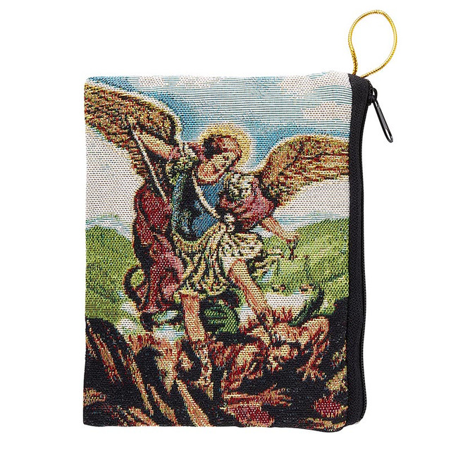 St Michael Tapestry Rosary Bag 6pk Consumer Autom
