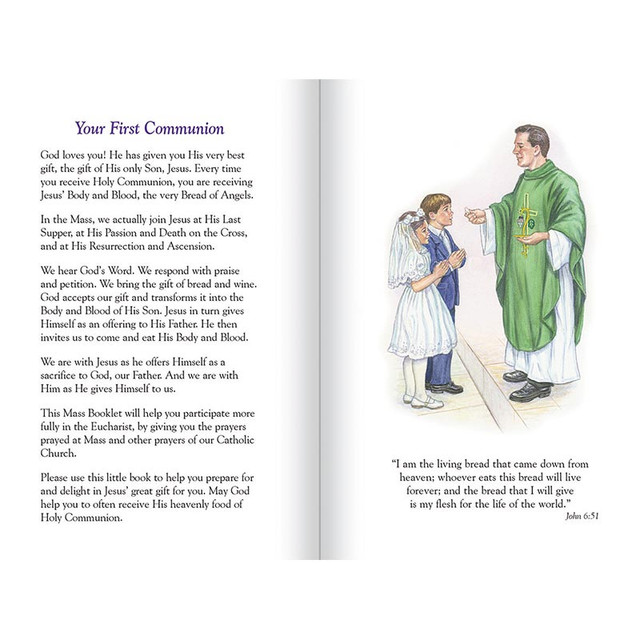 My First Holy Communion Book - 12/pk - [Consumer]Autom