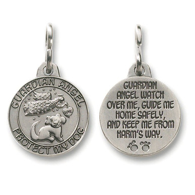 Guardian Angel Dog Pet Medal - [Consumer]Autom