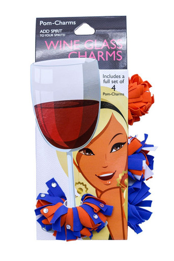 Pom Charm - Fanta/Royal (set of 4)